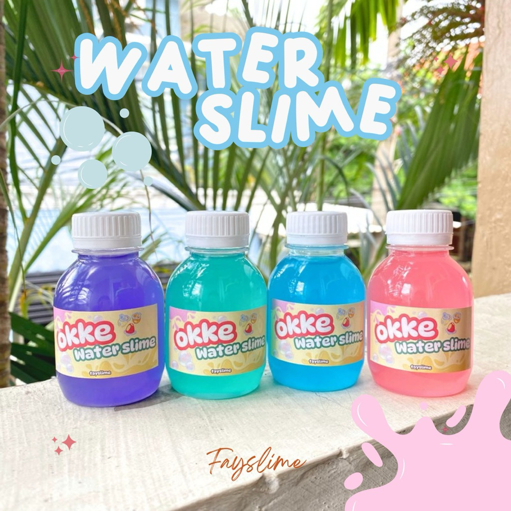 Okke water slime by fayslime | Water slime | Shopee Philippines