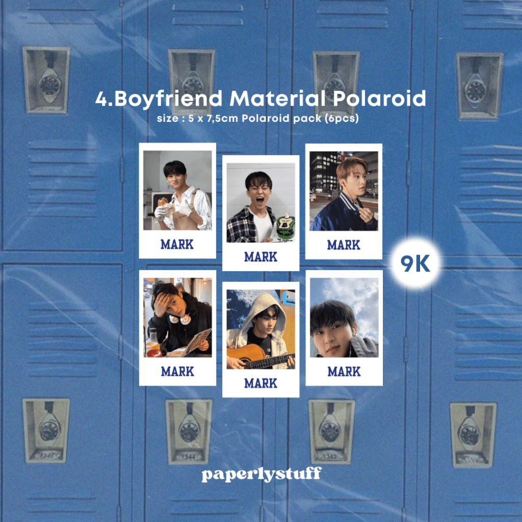 POLAROID PACK MARK LEE 1999 NCT 127 & NCT DREAM FANMADE Boyfriend Material | Shopee Philippines