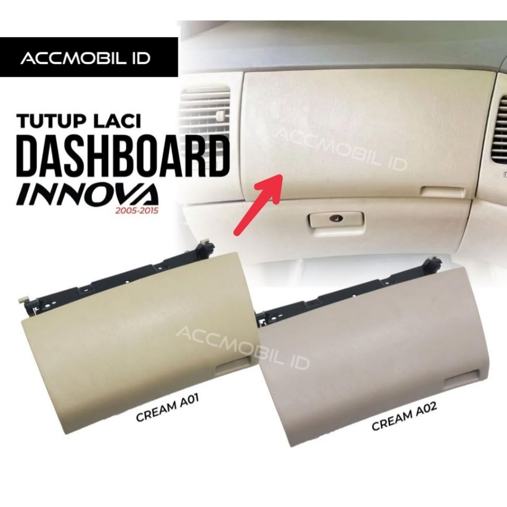 Close the top dashboard drawer of the old kijang Innova grand new ...
