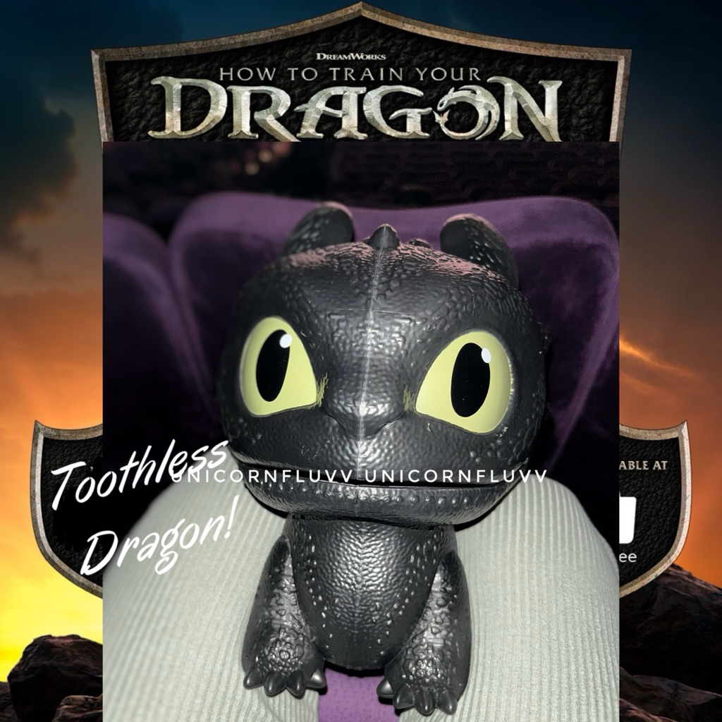 Toothless Tumbler How To Train Your Dragon XXI Cinema Topper Popcorn ...