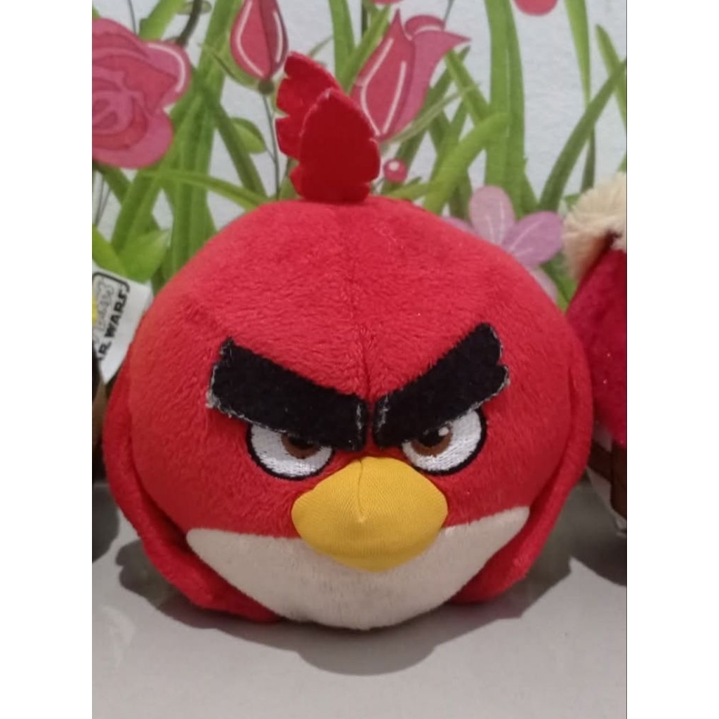 Angry Birds 5" RED Bird Plush stuffed animal | Shopee Philippines