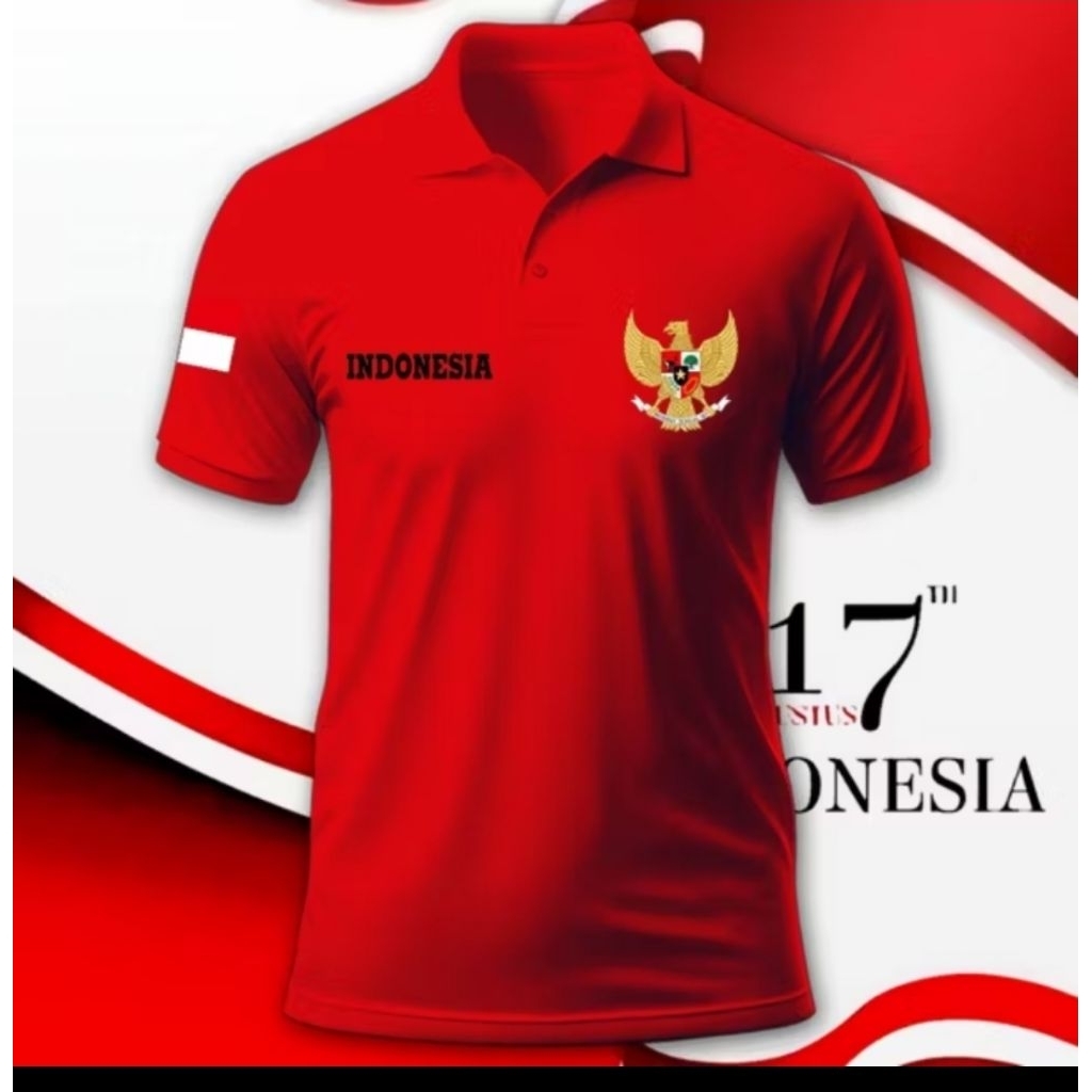 MERAH INDONESIA GARUDA POLO t-shirt ///(10 MOTIFS) COLLAR T-SHIRTS 17 ...