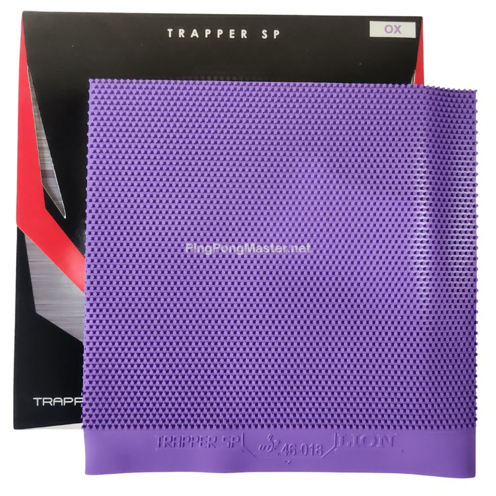 Lion Trapper SP OX VIOLET Long Pips-Out - Pingpong Rubber Table Tennis ...