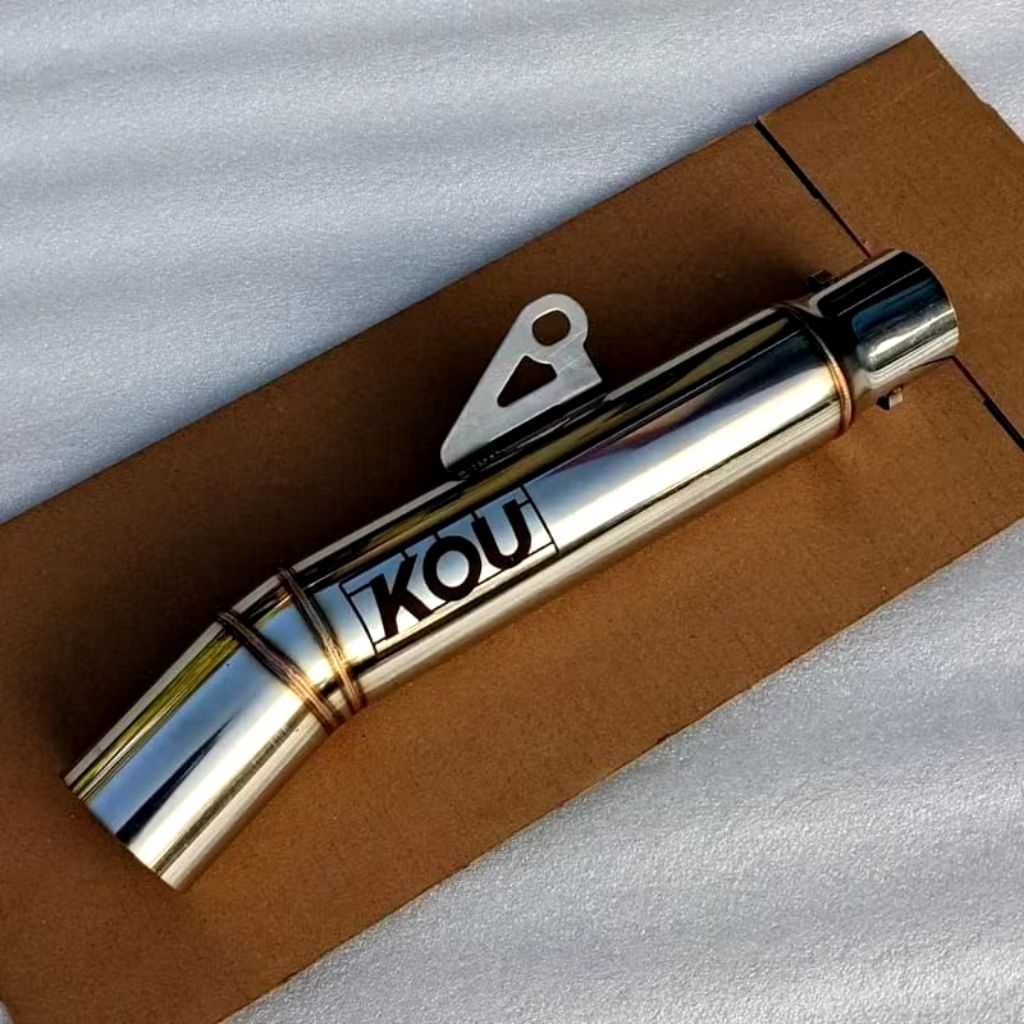 KOU, NLK open Pipe 51mm Canister only - Tailpipe Rear 51mm | Shopee ...