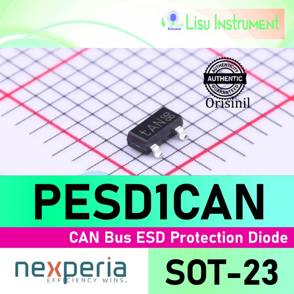 PESD1CAN CAN Bus ESD Protection Diode SOT-23 Nexperia Original | Shopee Philippines