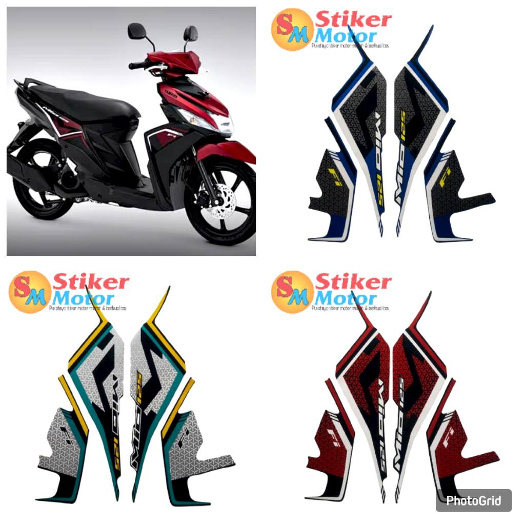 Yamaha mio m3 125 fi 2021 motorbike striping stickers full set | Shopee ...
