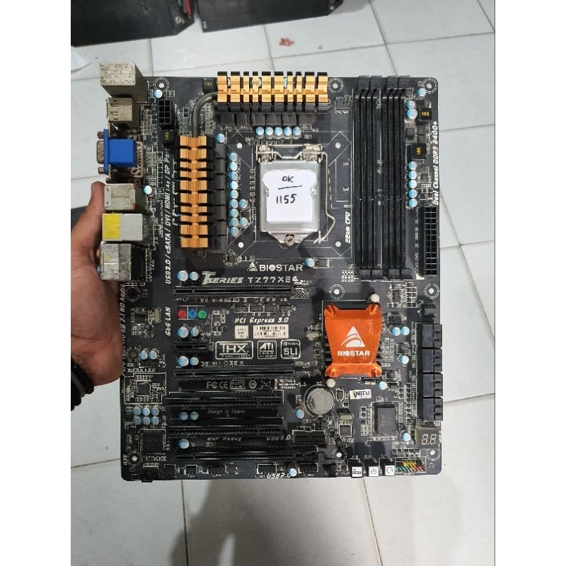 Biostar MOBO TZ77XE4 SOCKET 1155, MOTHERBOARD Z77 BIOSTAR, NORMAL NON BACKPANEL | Shopee Philippines