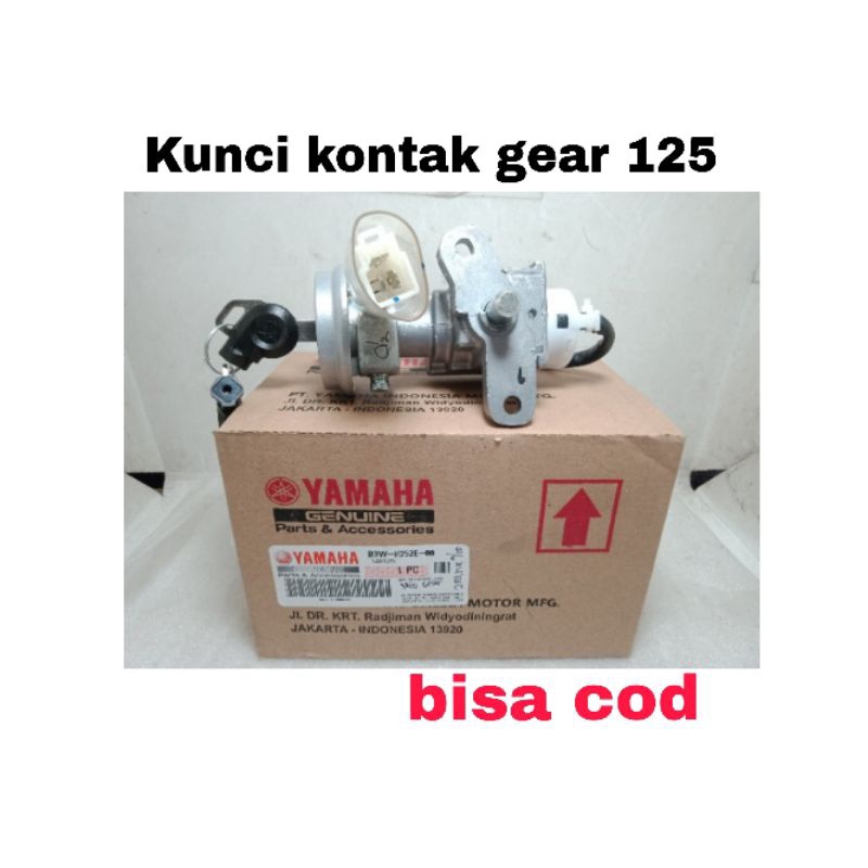 Original Yamaha Mio gear 125 B3W-H252E-00 ignition key set | Shopee ...