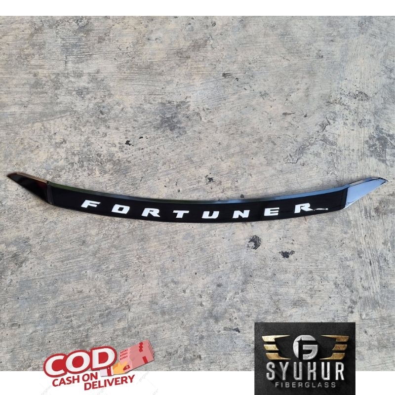 MESIN Fortuner 2016 Fortuner Embossed Letter Engine Hood Emblem and ...