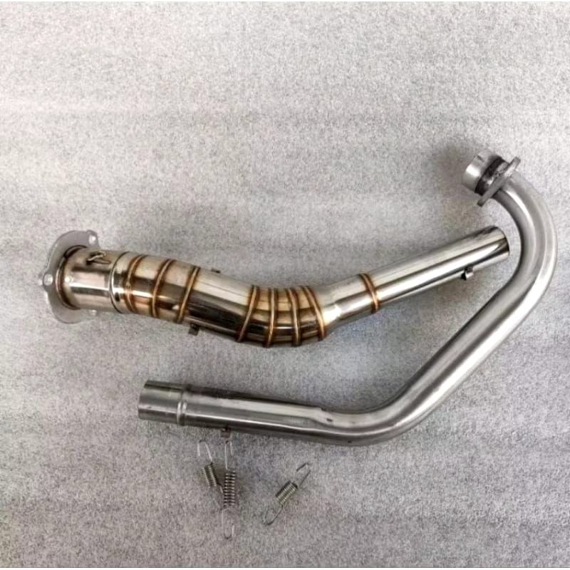 Pipe Big elbow Stainless Raider 150 carb Raider 150 fi Tmx 125/155 For ...