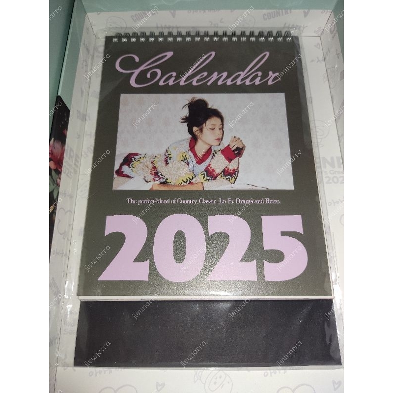 (Sealed) Iu Season's Greetings 2025 - Desk Calendar | Shopee Philippines