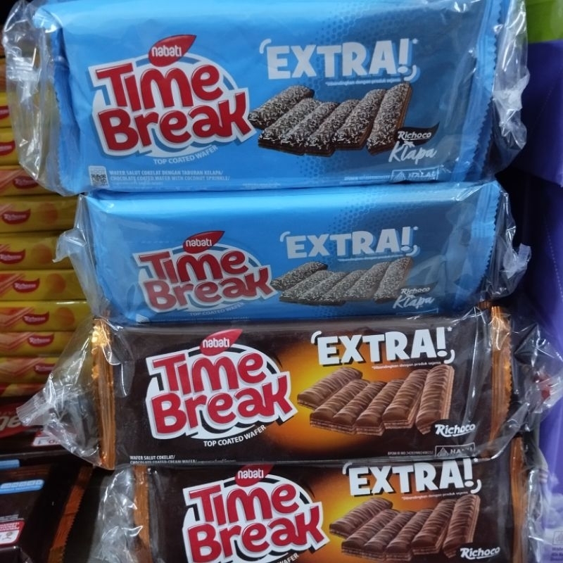 Nabati TIME BREAK RICHOCO EXTRA CONTAINS 10 PCS FLAP & CHOCOLATE FLAVOR ...
