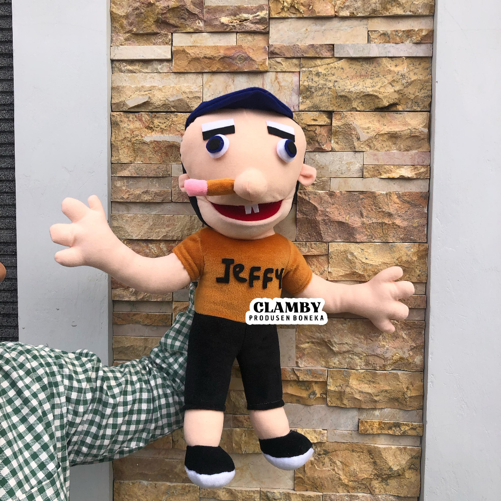 Jeffy Cartoon Cartoon Character Muppet Hand Puppet | Ventriloquist ...