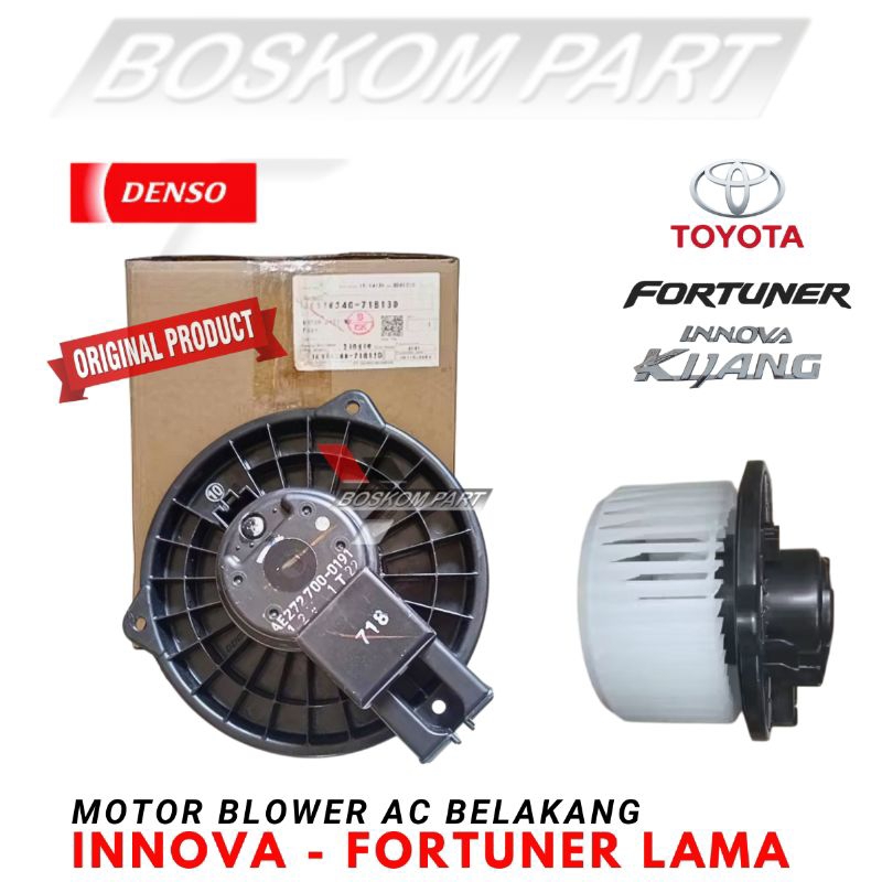 Old Innova Fortuner Ac Blower Motor, Original Denso rear | Shopee ...