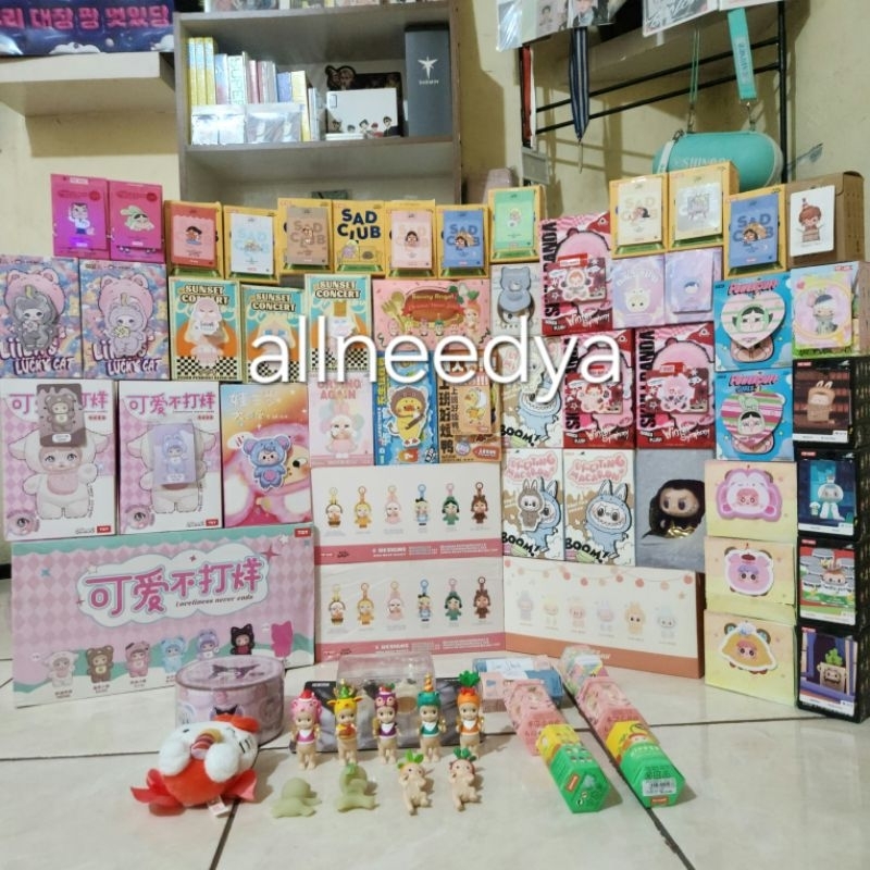 Mask Nommi V1 Liilas Labubu V1 Macaroon V2 Have A Seat Sad Club Figure ...