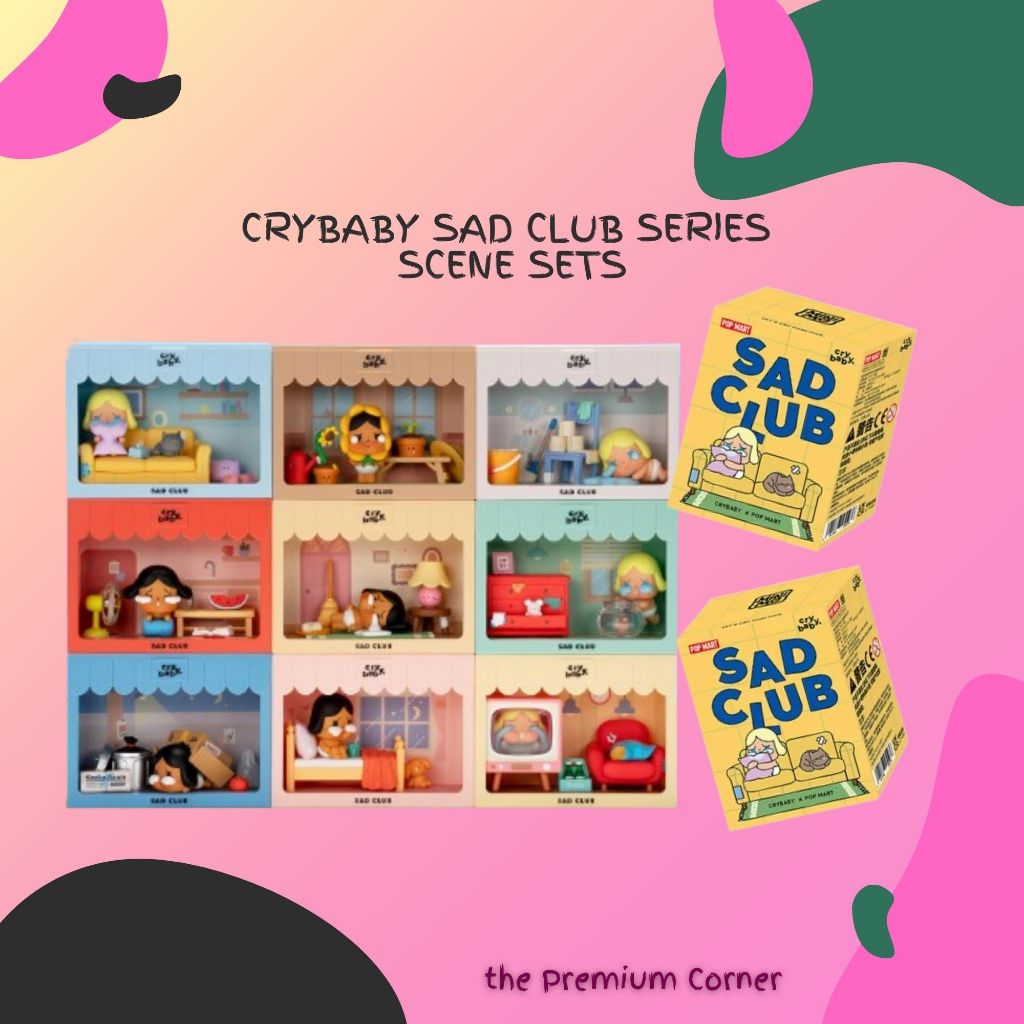 Crybaby Sad Club Series Scene Sets | Shopee Philippines