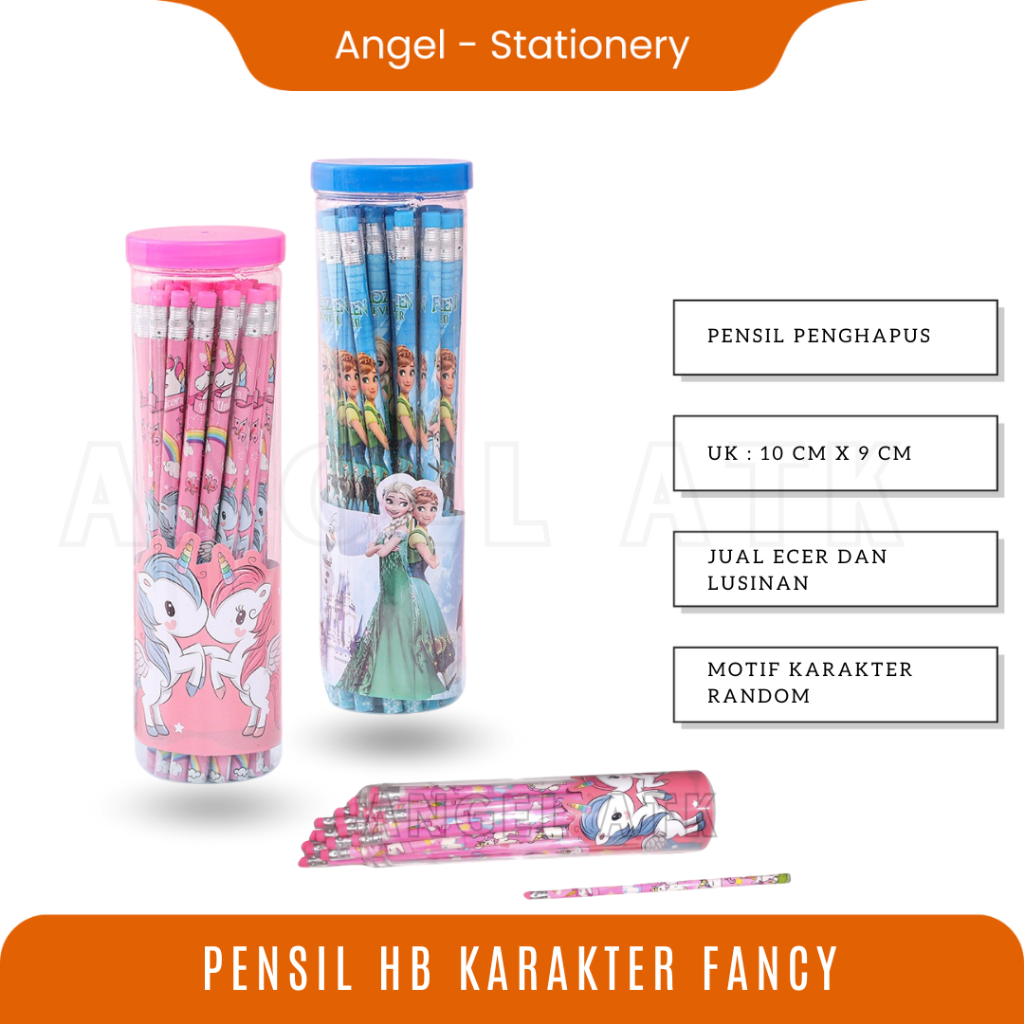 KAYU (Buy 5 Get 1) Character HB Pencil / Children's Cute Pencil ...