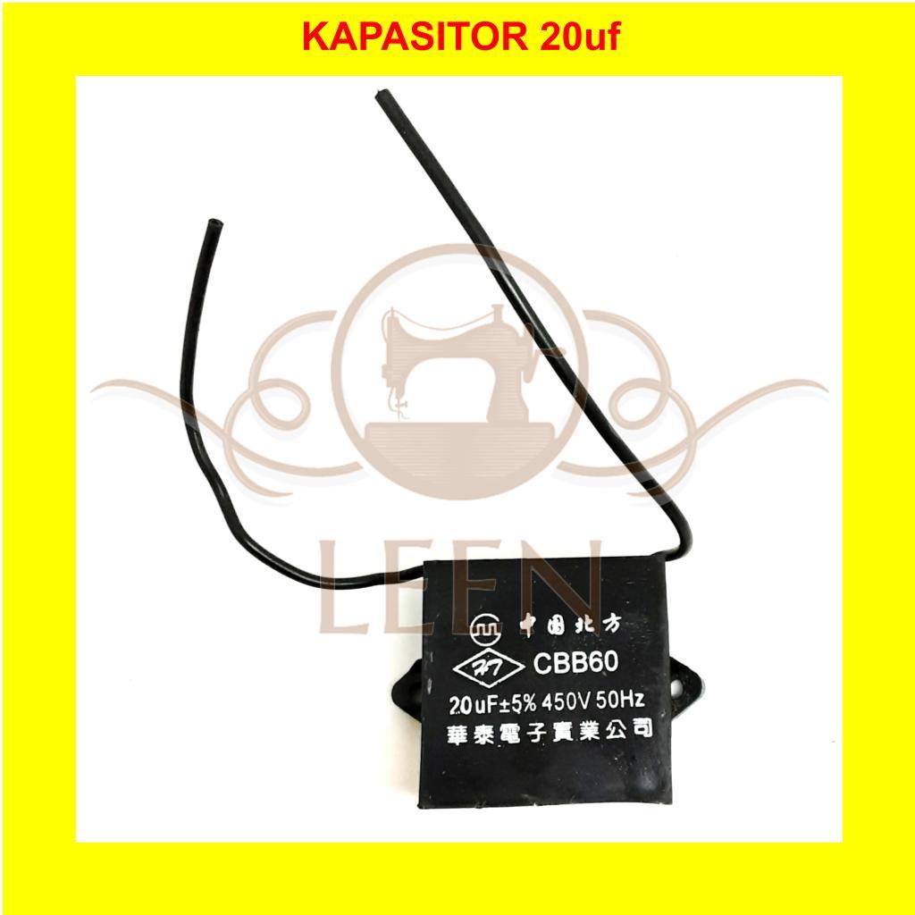 MESIN Dynamo Capacitor 20 Micro UF GRADE A LEEN Industrial Sewing ...