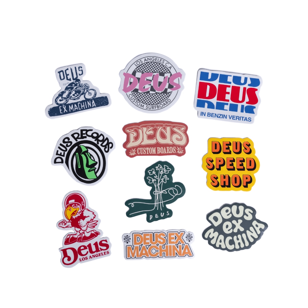 Deus Ex Machina - Sticker Package 2025 B | Shopee Philippines