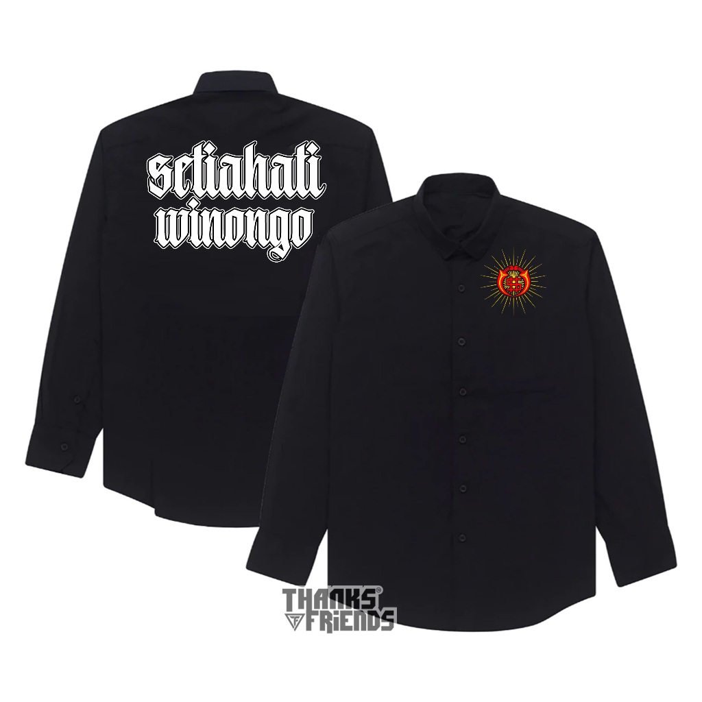 KEMEJA Winongo 1903 Loyal Heart PSHW Hem Shirt | Shopee Philippines