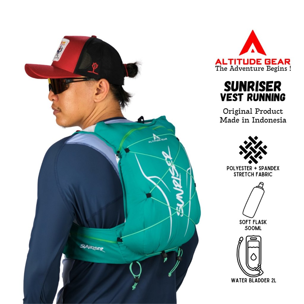 Altitude Gear Sunriser Vest Trail Running Hydropack Men Women ...