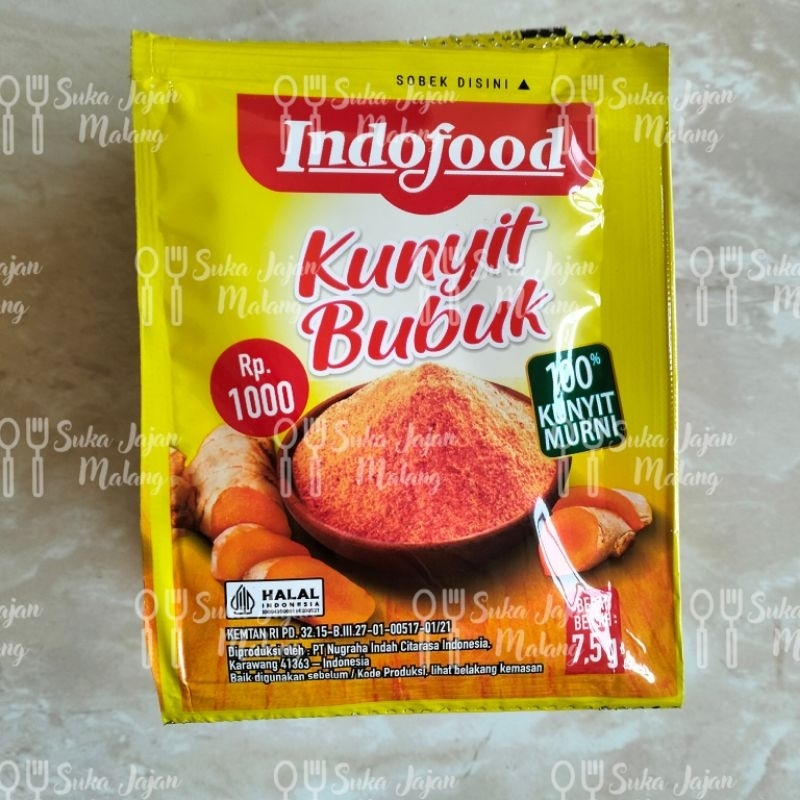 Indofood Turmeric Powder Sachet | Shopee Philippines