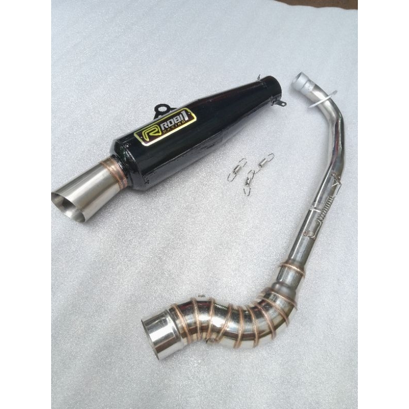Robi1 Pipe canister contour open specs exhaust Pipe for Wave 125 Xrm ...