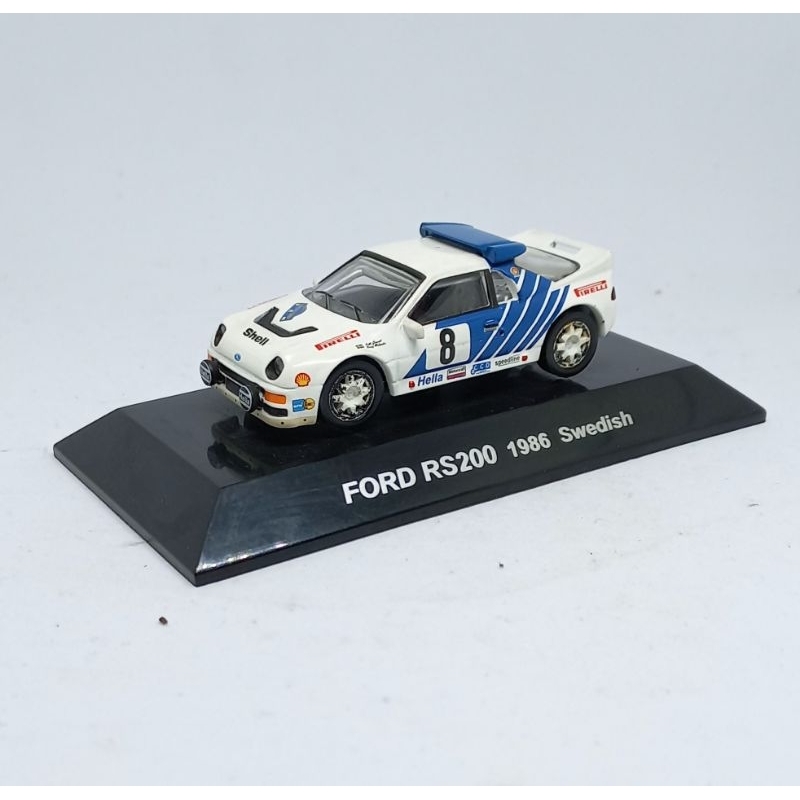 Cms cm's ford rs200 1986 swedish rally car collection loose diecast 1/ ...