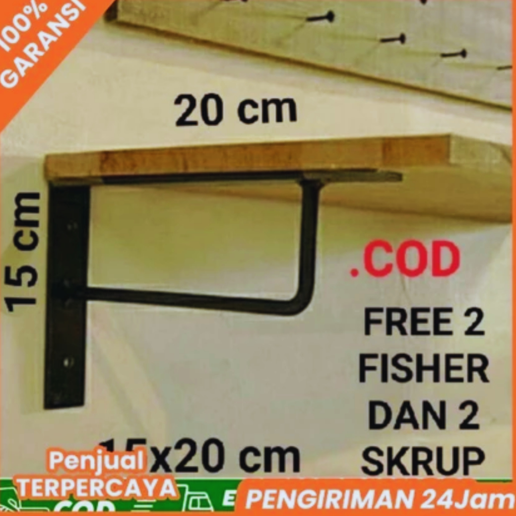 SIKU Iron Angle Shelf Iron Shelf Support Shelf Board Kitchen Wall Shelf ...