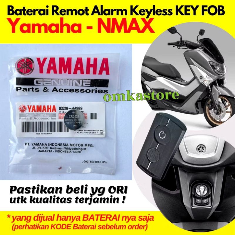 Yamaha Nmax keyless Remote battery | Shopee Philippines