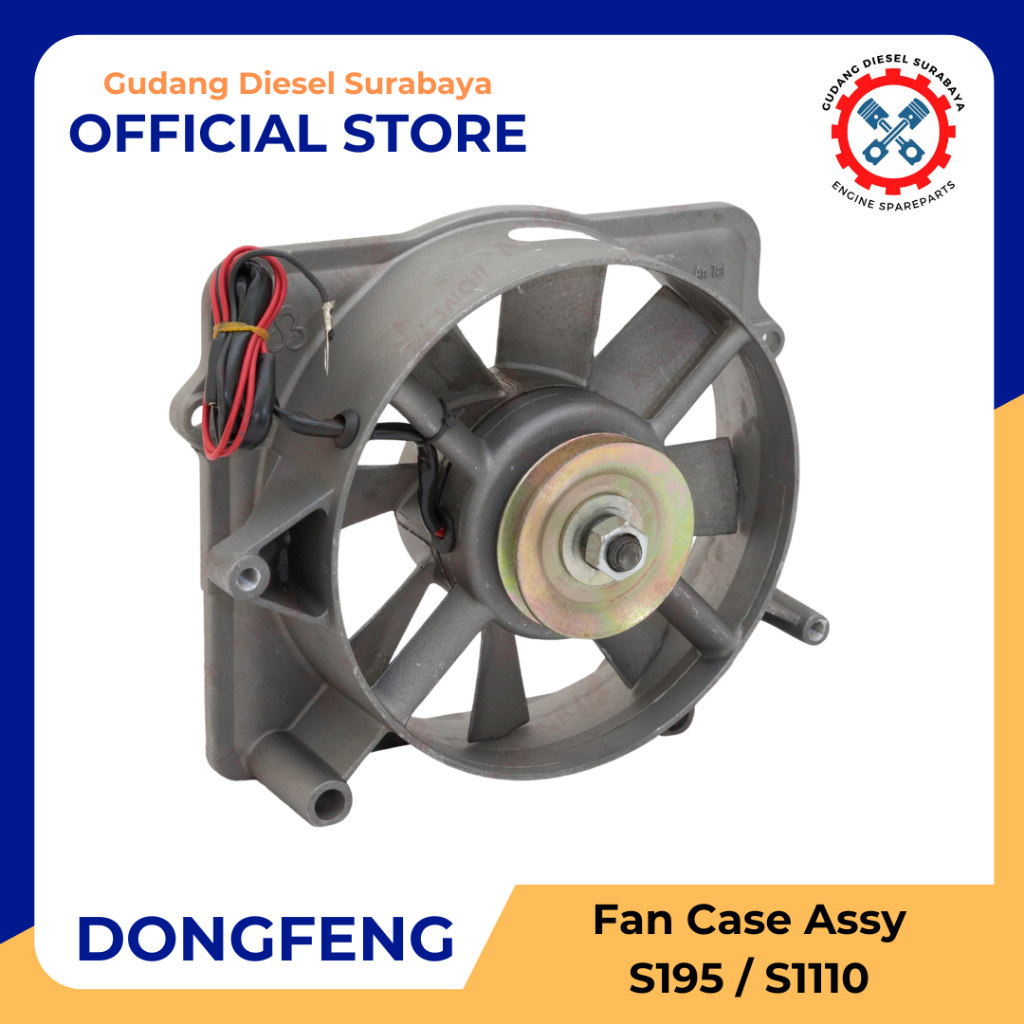 Fan Case Assy | Dongfeng S195 / S1100 / S1110 / S1115 Radiator Fan ...