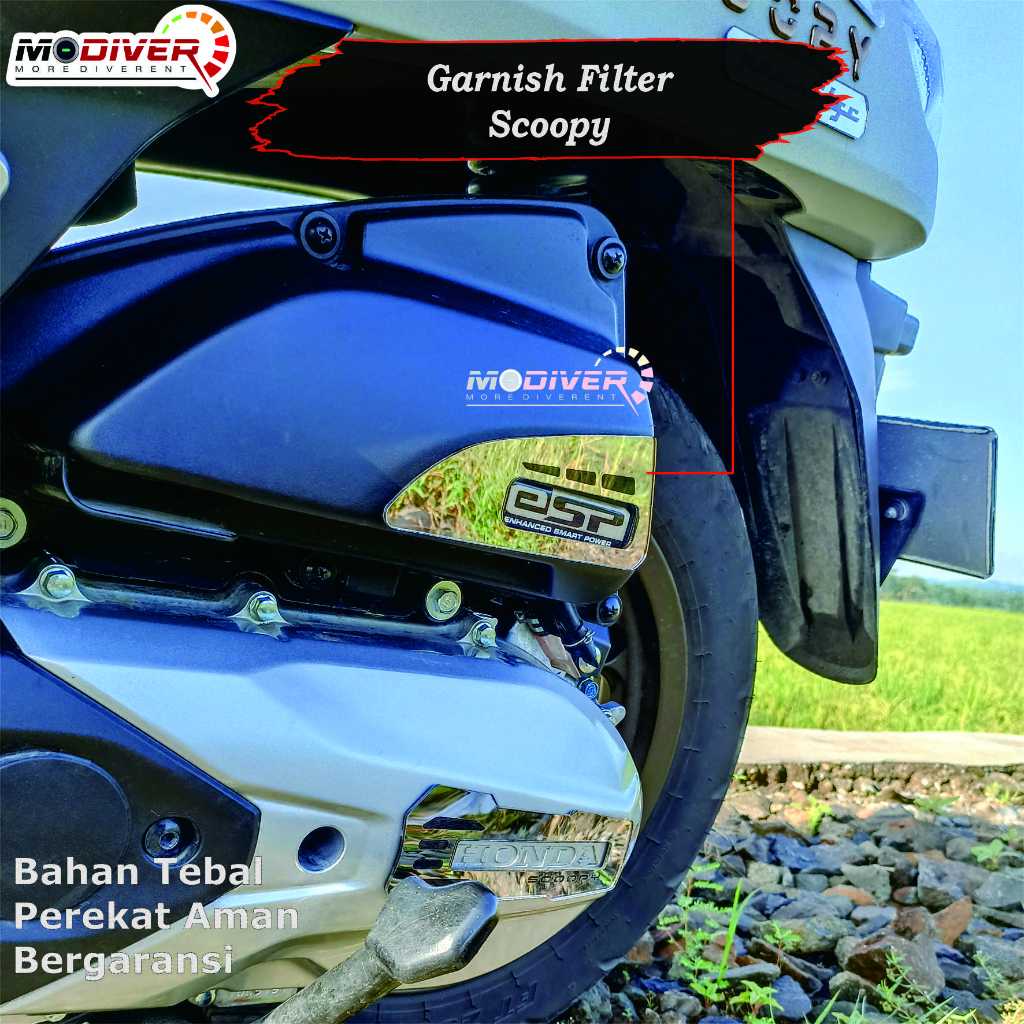 Scoopy 2025 Up - Garnish CVT+FILTER Variations & Motorcycle Accessories ...