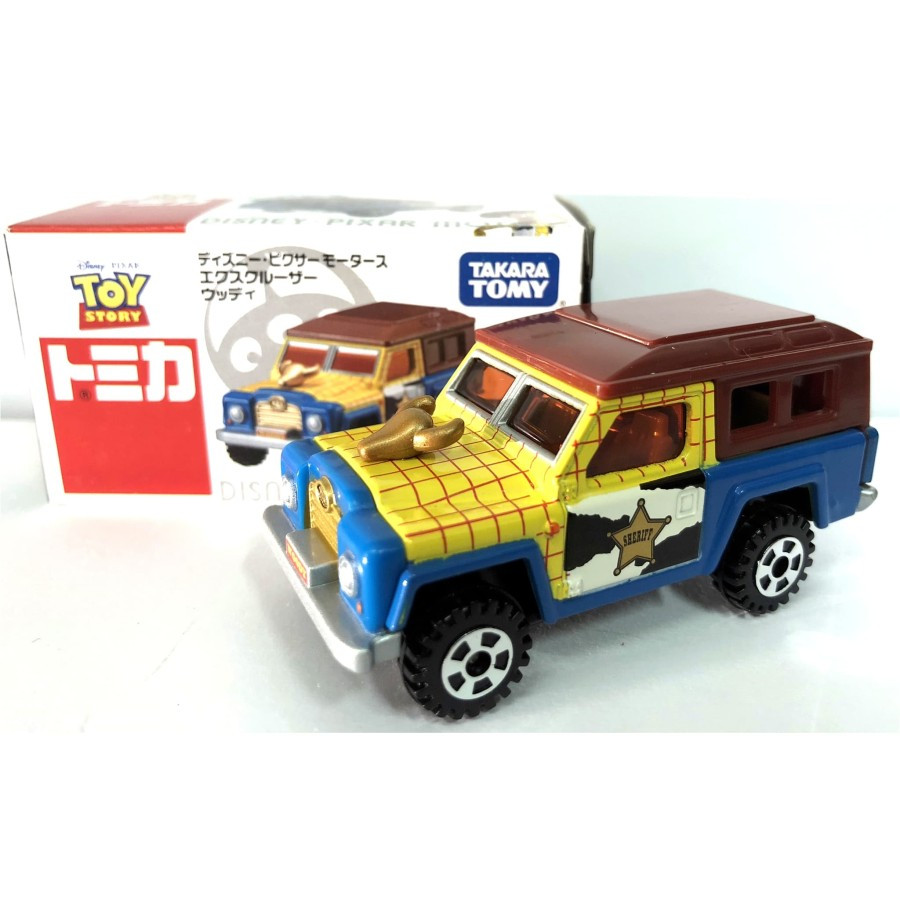 Tomica Disney Pixar Ex Cruiser Land Rover Toy Story Woody Takara Tomy ...