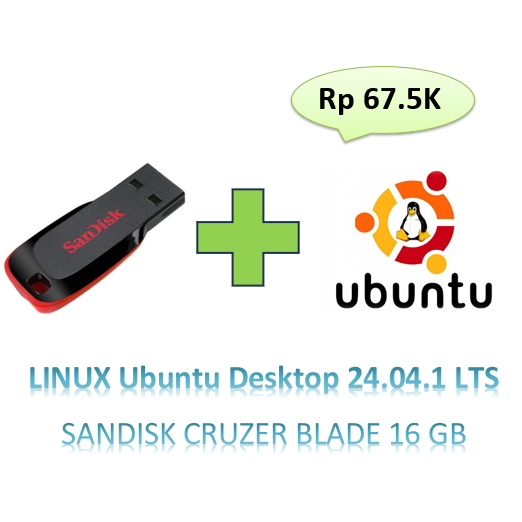 Linux Ubuntu Desktop USB Bootable 24.04.1 LTS | Shopee Philippines