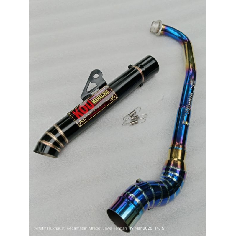 Kou mahachai Pipe 51mm canister conical open specs exhaust Pipe for ...