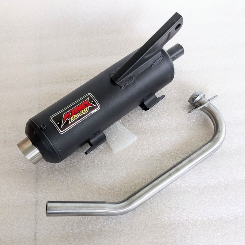 Tambutso King DRAG Power pipe/Chicken pipe for mio sporty mio soulty ...