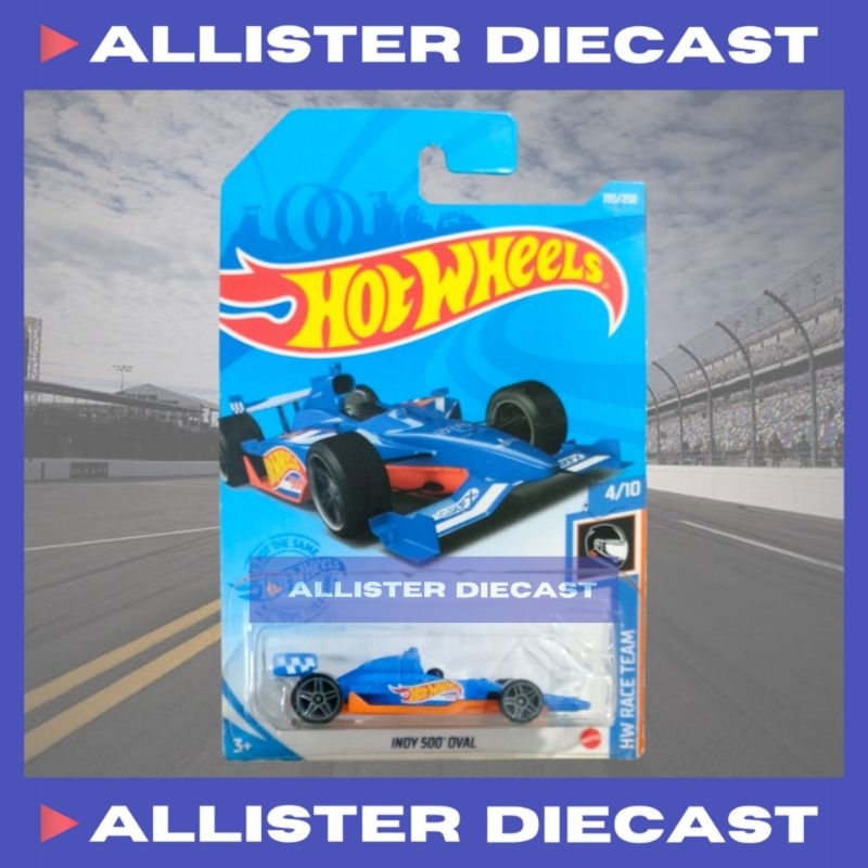 Hot Wheels Indy 500 Oval Blue Hotwheels Indy 500 Oval Blue HW Race Team ...