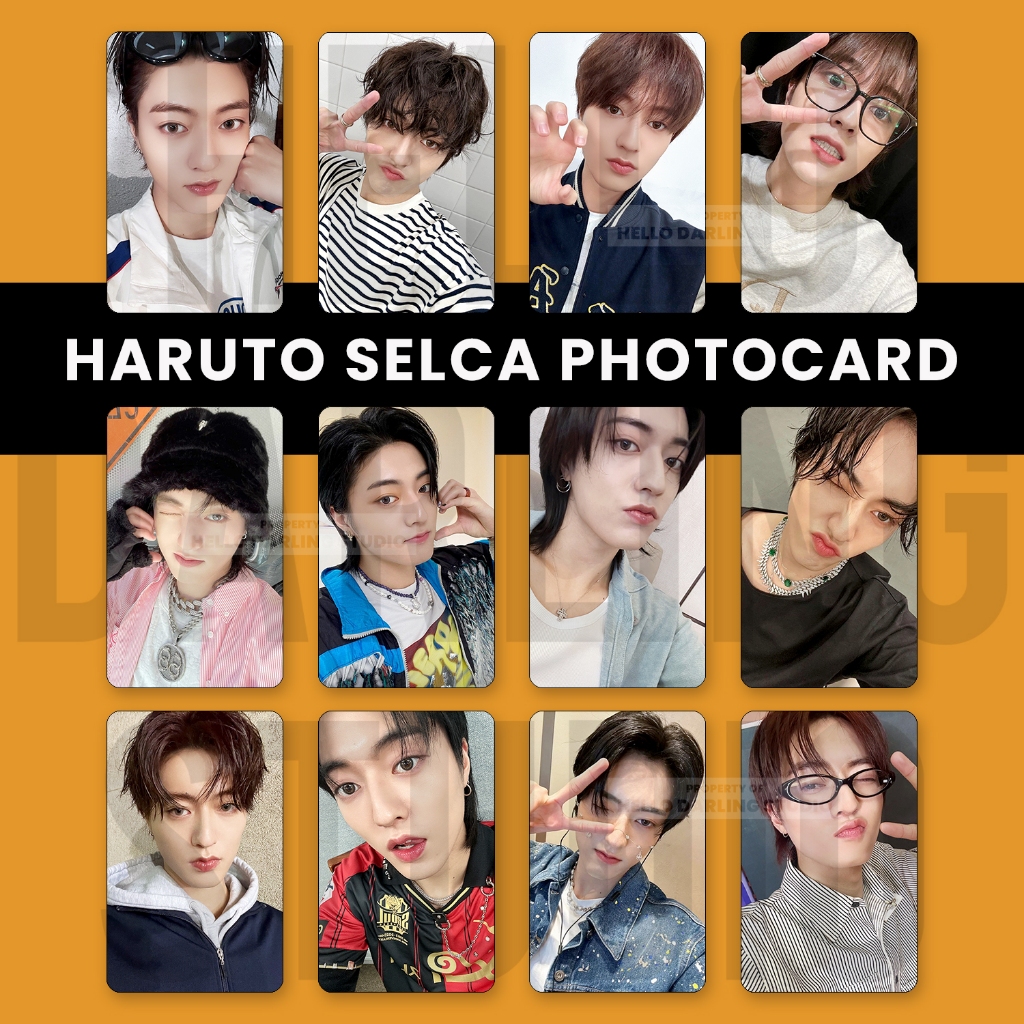 10 Pcs Treasure Haruto Photocard set. Unofficial. Fan Made. | Shopee ...