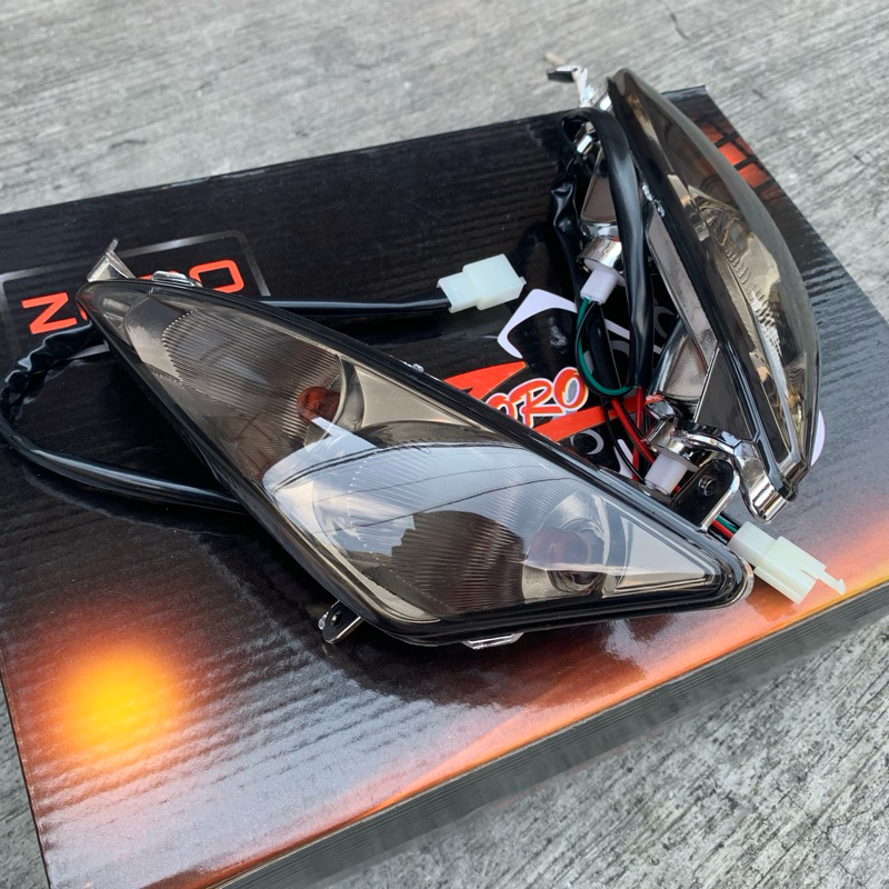 Mio Sporty Model MX Front Turn Signal Lights Set + Zoro Smoke Riben ...