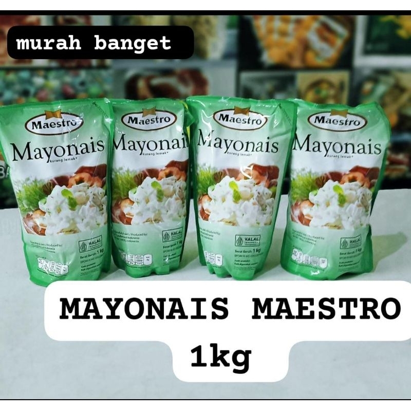 Mayonnaise maestro 1kg | Shopee Philippines