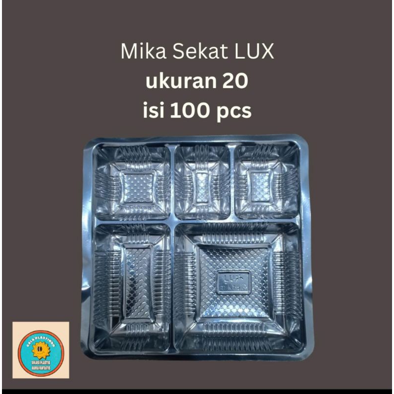 5-partition mica measuring 20cm | Shopee Philippines