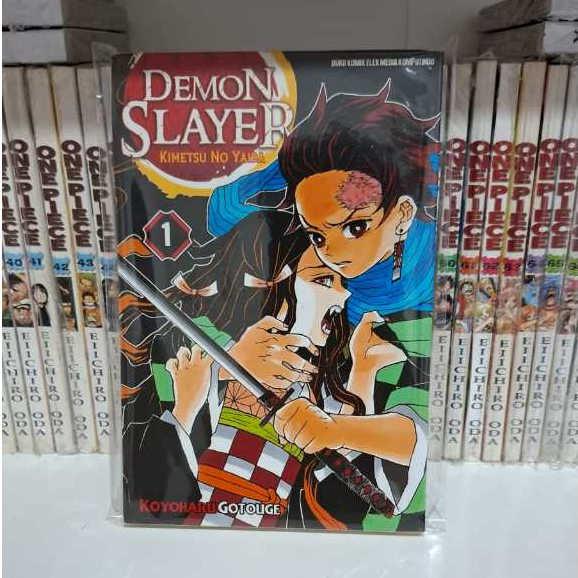 Demon Slayer Comic vol 1 by Koyoharu Gotouge | Shopee Philippines