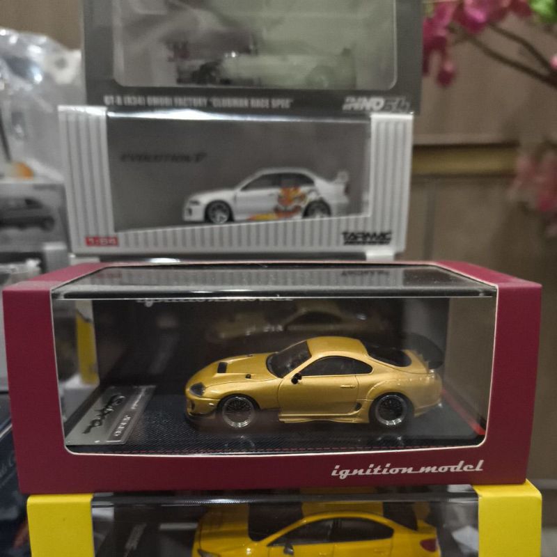 1/64 Ignition Model Toyota Supra JZA80 RZ Gold MK4 | Shopee Philippines