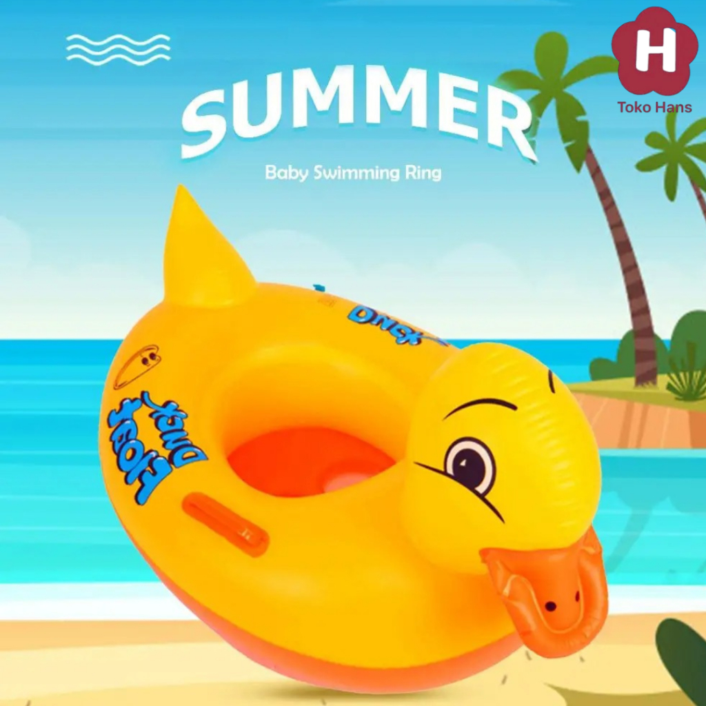 HTH Float Tube, Duck Character Swimming Equipment, Cute Duck Character Swimming Equipment ...