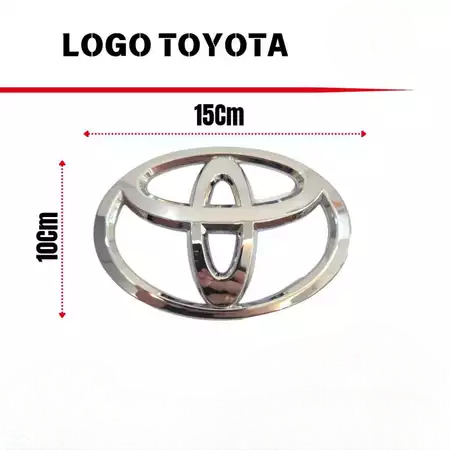 Toyota Dyna Car Logo Emblem Size 15CM Chrome Toyota Dyna Car Emblem ...
