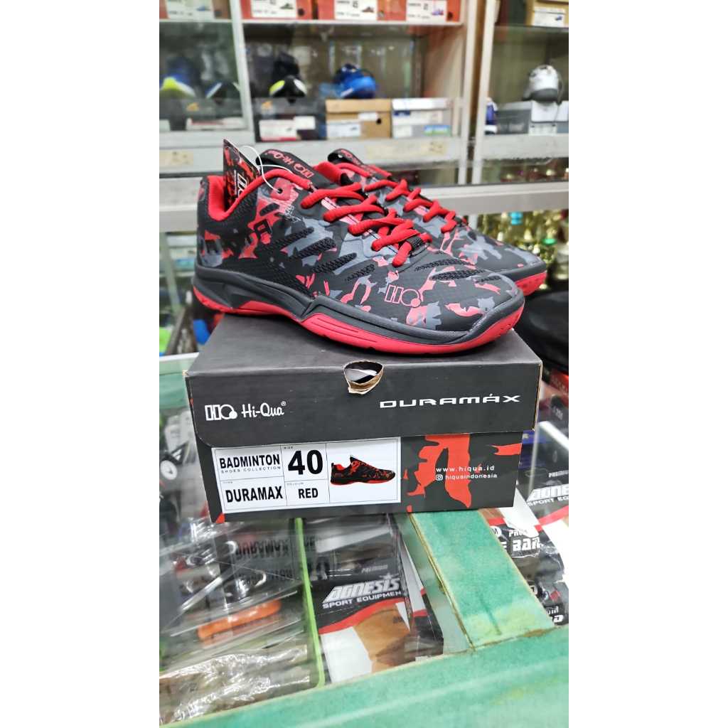 Original HI-QUA / HIQUA DURAMAX Badminton Shoes | Shopee Philippines