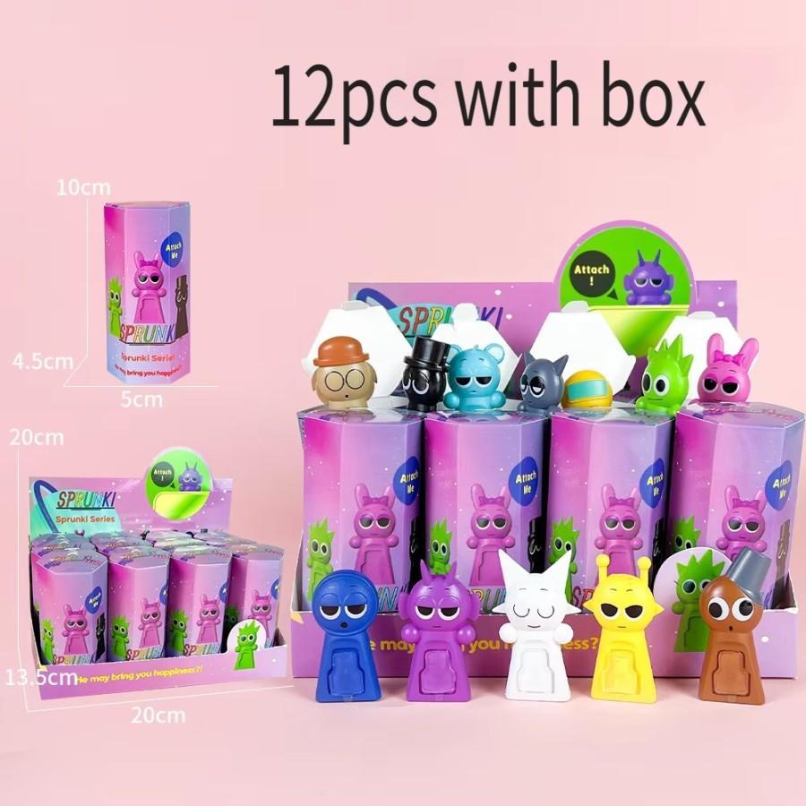 HP Sprunki Hypers Decorative Mini Figure Blind Box Sprunki Cellphone ...