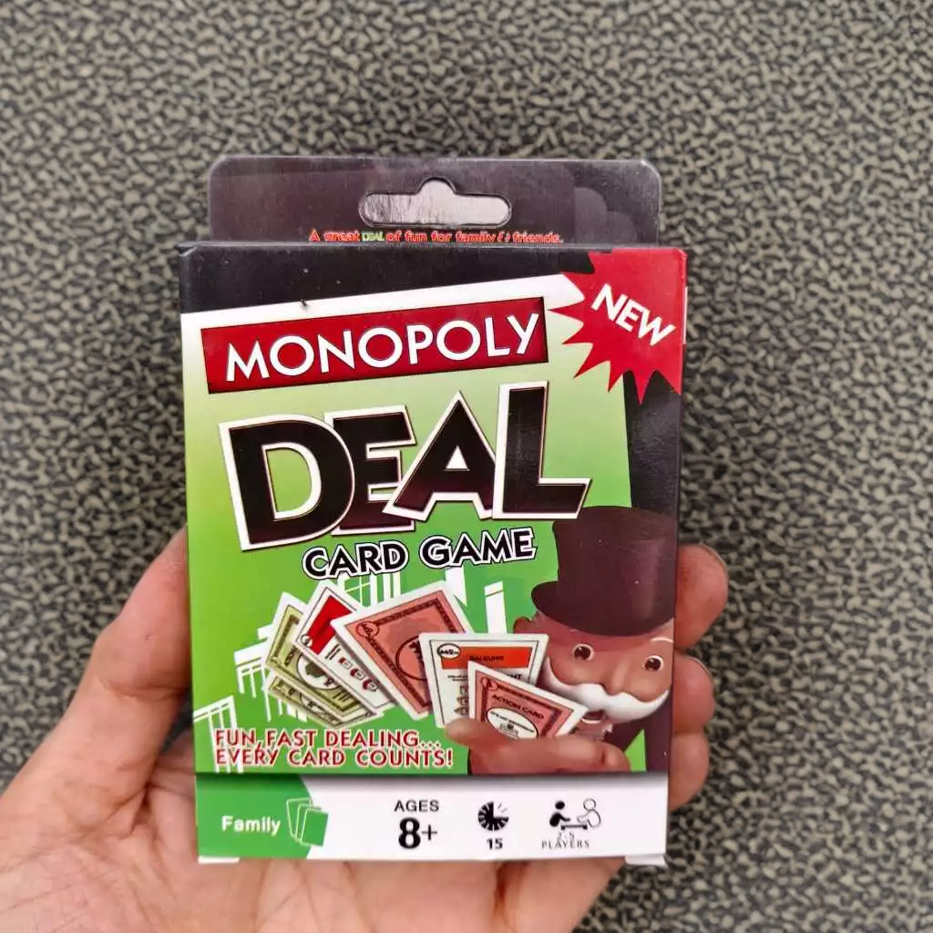 Monopoly Deal Card Game Monopoly Board Game | Shopee Philippines