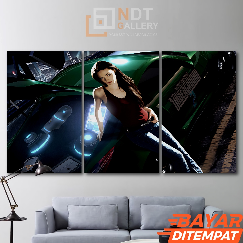 NDT[15X30]3Pcs Underground Wall Decoration 2 Game Displays Ps2 NFS ...
