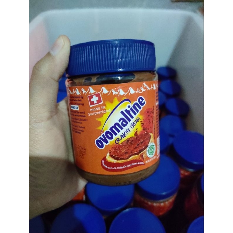 OVOMALTINE CRUNCHY CREAM 230GR CHOCOLATE JAM TO SPREAD | Shopee Philippines